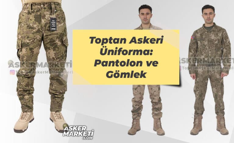Toptan Askeri Üniforma: Pantolon ve Gömlek - Askeri Malzeme & Kamp Ürünleri | Asker Marketi